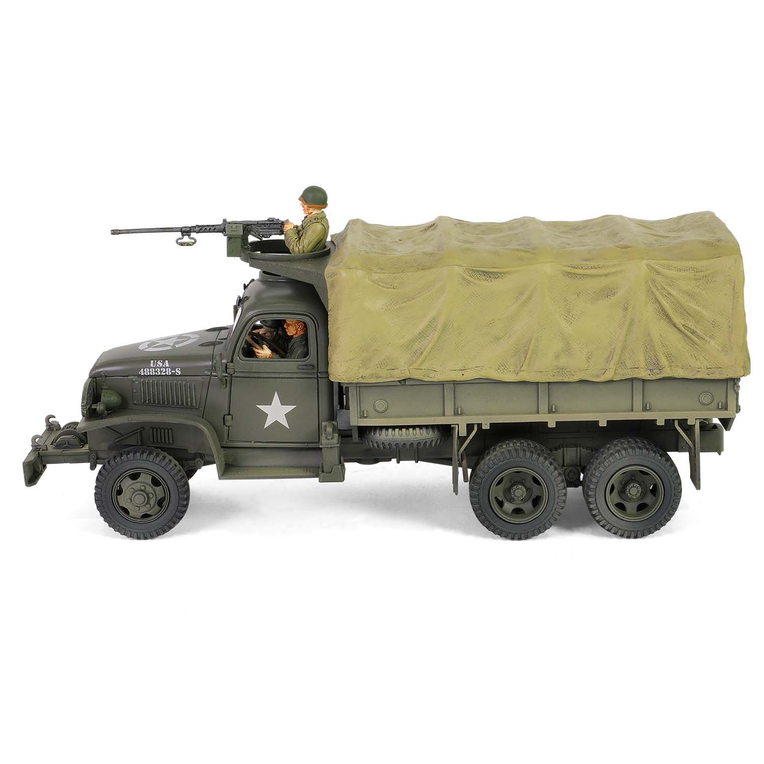 CAMION ESCALA 1/32 Army GMC CCKW-353B Cargo Truck(canvas canopy version ...