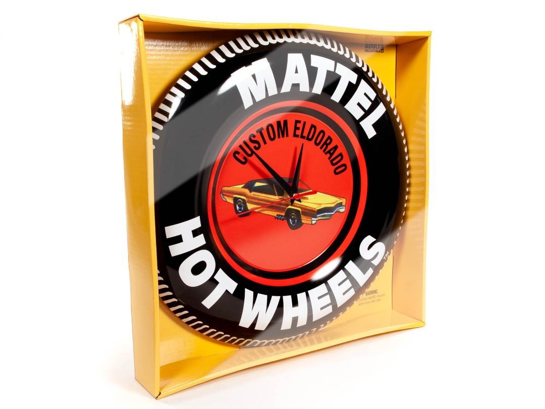 RELOJES DE PARED HOT WHEELS PREMIUM 12" Hot Wheels Collector Clock 2021 ...