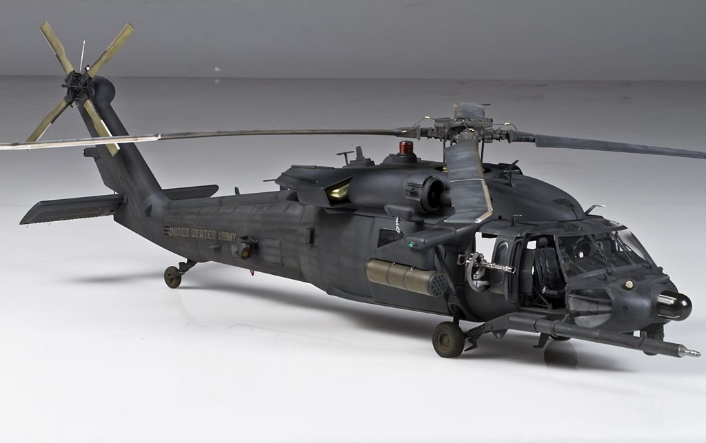 MODELO A ESCALA 1/48 BLACKHAWK UH60L / MH60K MINICRAFT - Juguetes ...